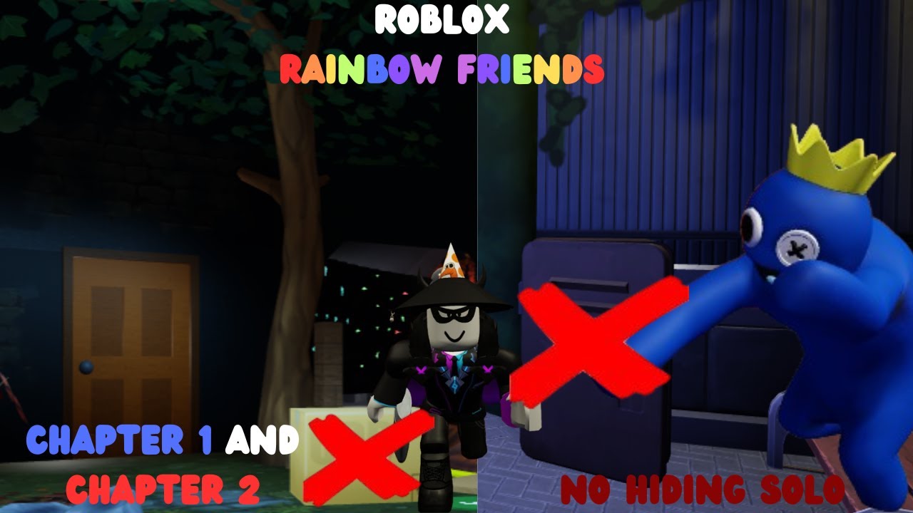 Roblox Rainbow Friends: No Hiding Challenge Gameplay Walkthrough Solo ...