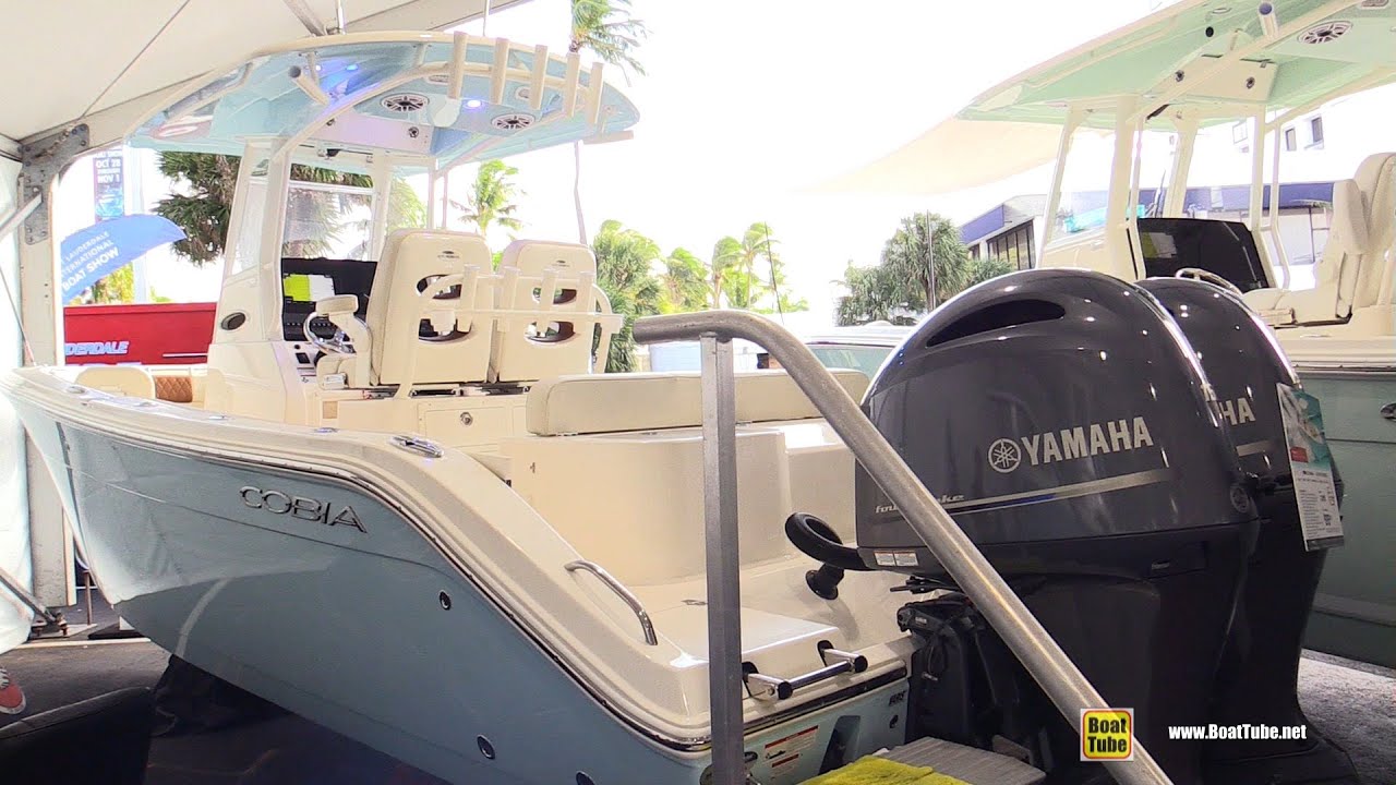 2021 Cobia 261 Center Console Walkaround Tour - 2020 Fort Lauderdale ...