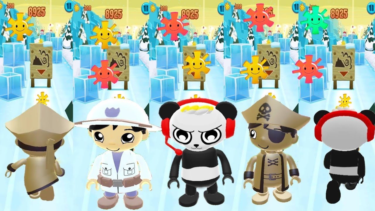 Tag with Ryan Combo Panda vs Captain Midas Ryan vs Fossil Finding Ryan ...