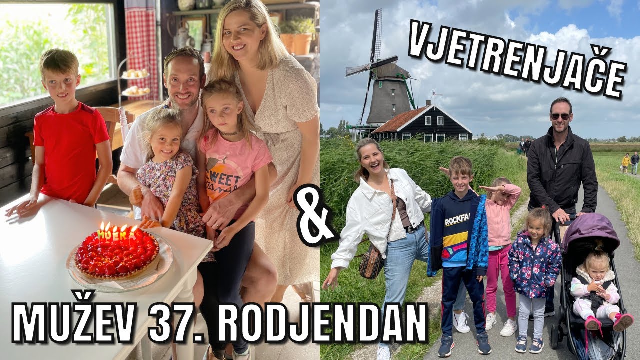 MUŽEV ROĐENDAN I VJETRENJAČE mama 4 djece - YouTube