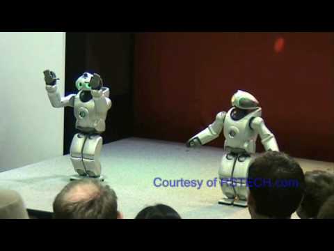 New 2005 & 2003 Sony QRIO Robots