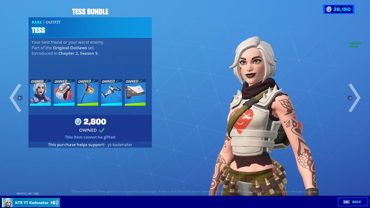Fortnite Tess bundle review(should you buy it) - YouTube