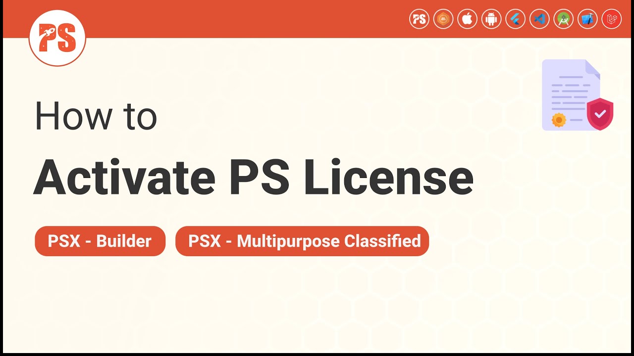 Activate the PS license key - YouTube