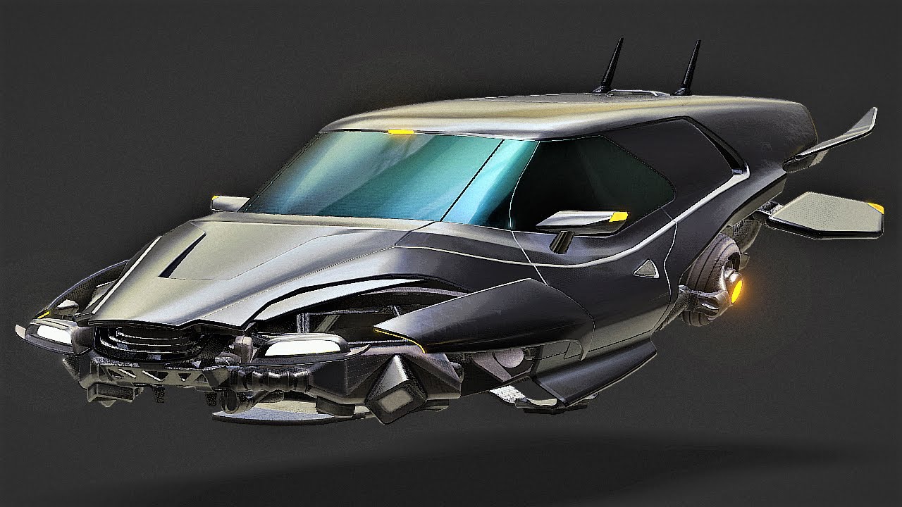 (FREE) Cyberpunk Hovercar - YouTube