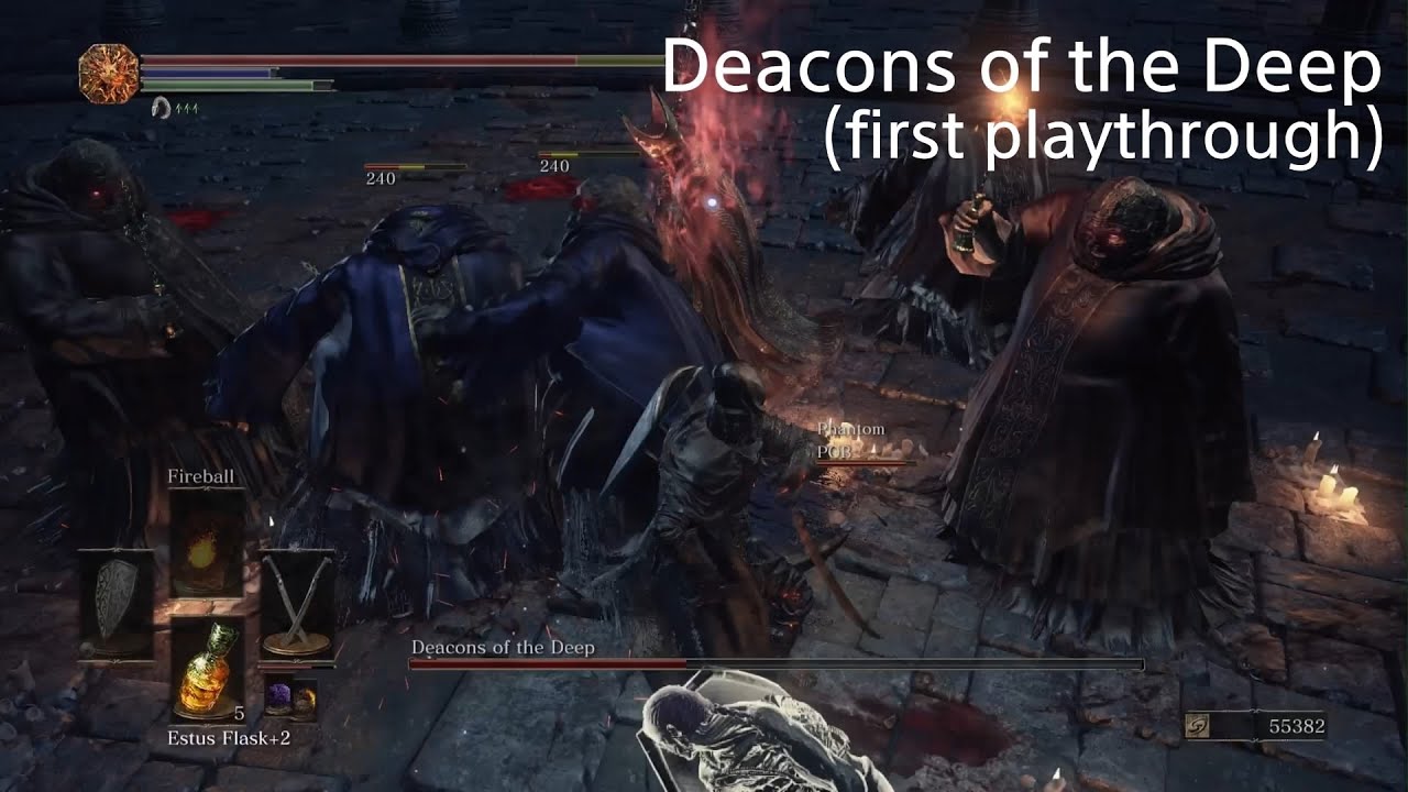Dark Souls III first playthrough: Deacons of the Deep - YouTube
