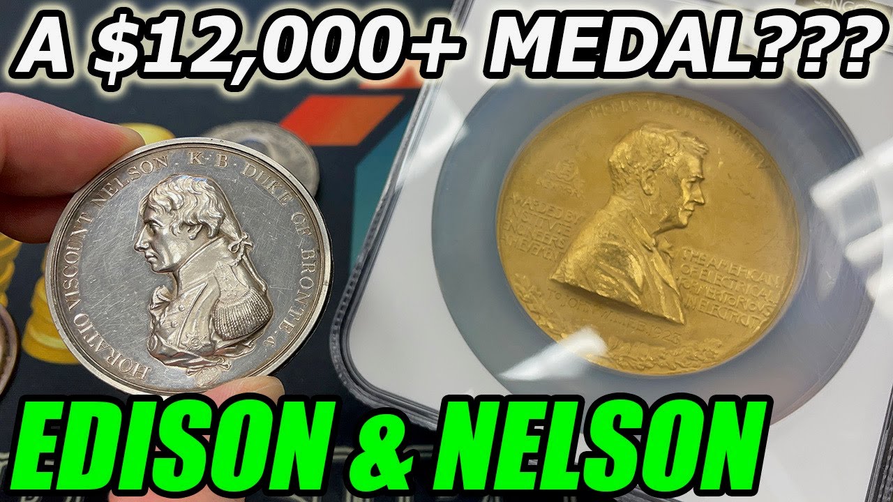 Rare $10,000+ Gold Medal?! AIEE & Trafalgar Medals With Goldenberry ...