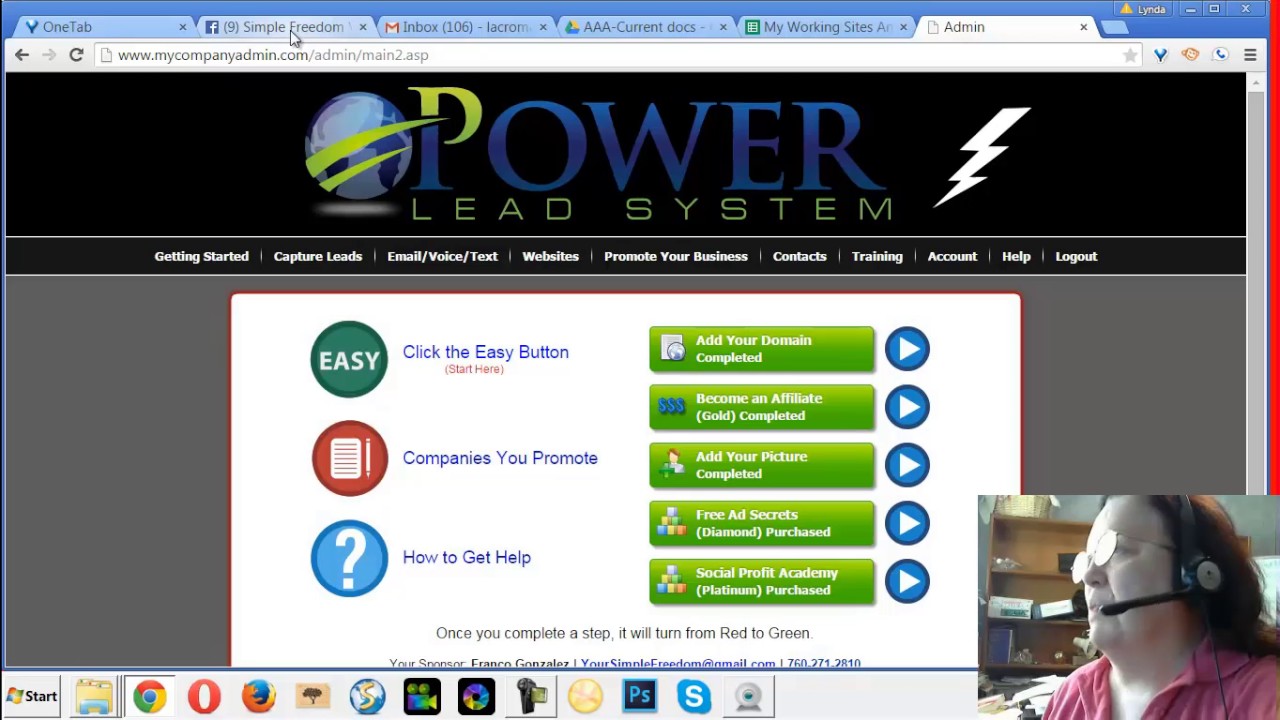Power Lead System For Our One Two Three of Internet Marketing For ...