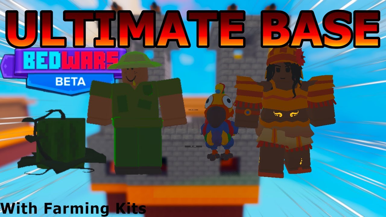 CREATING The ULTIMATE BASE in Roblox Bedwars With Farming Kits.. - YouTube