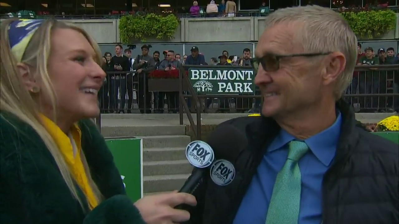 Jason Servis Interview | Maximum Security in the Bold Ruler Stakes ...