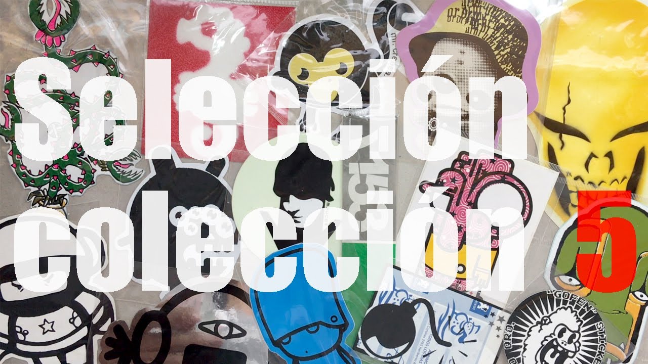 Selección Colección 05. Compilado de stickers urbanos. Colección Mr Fly ...