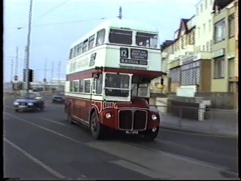 Classic Buses of The UK 1989-Ex London Transport Routemasters in ...