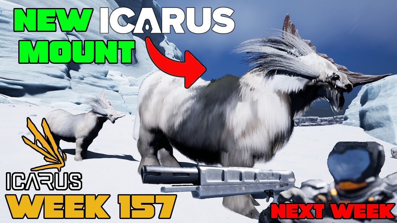 Icarus Week 157 Update! NEW Shaggy Zebra Mount, AI Improvements, & NEW ...