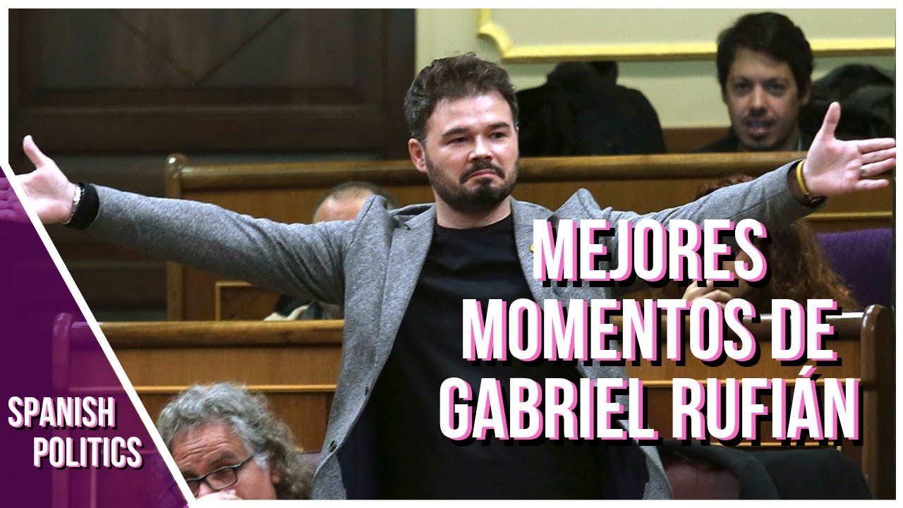 Mejores momentos de GABRIEL RUFIÁN en el Congreso | Spanish Politics - YouTube
