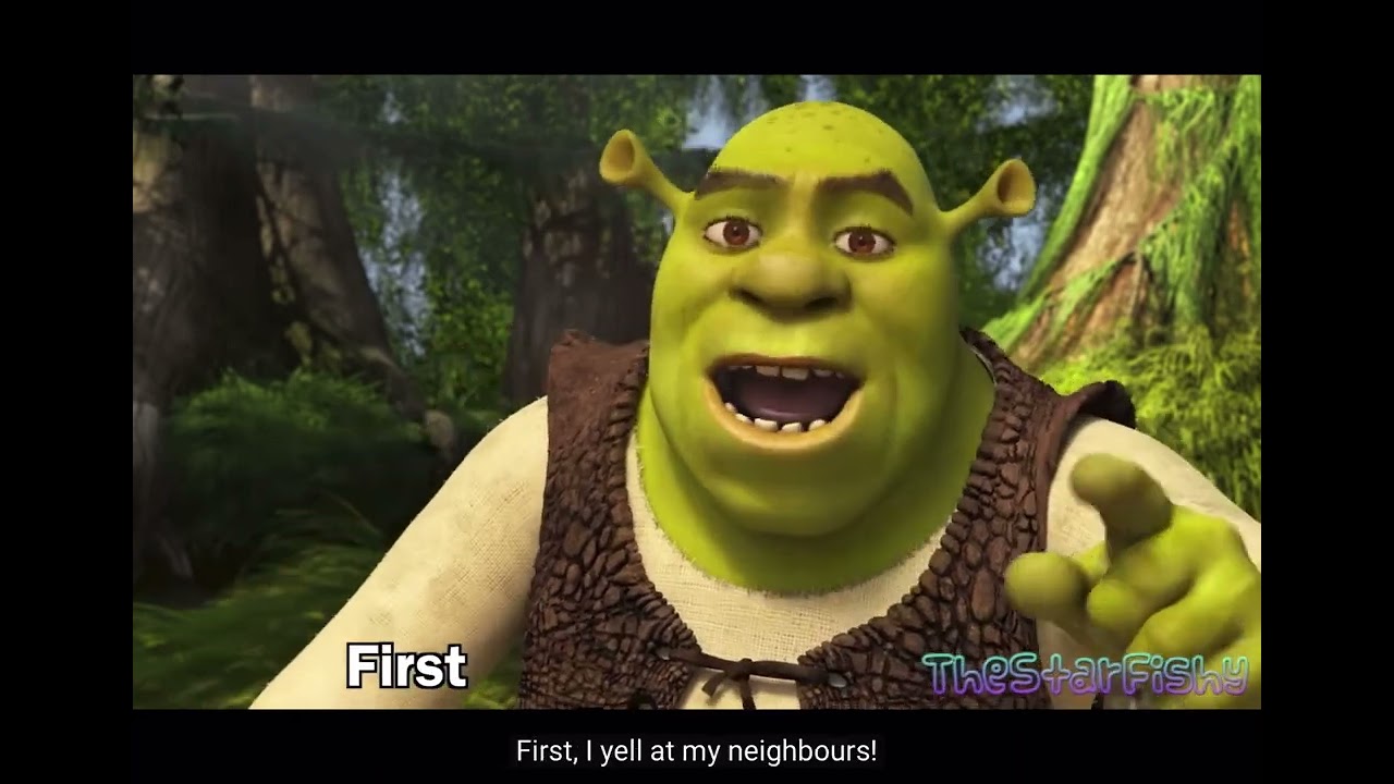 Sus Dog reacts to Shrecks morning routine(Meme)#funny Realtime YouTube ...