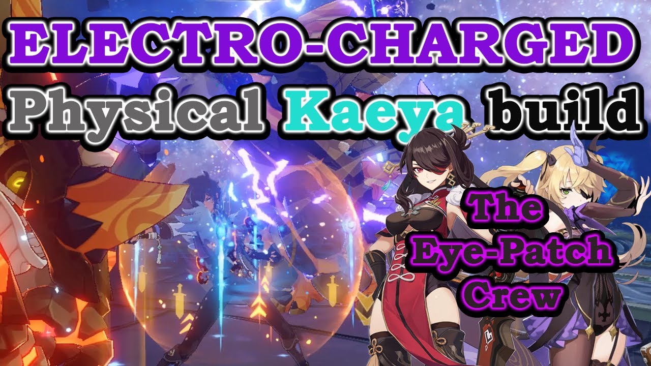 Electro-Charged Physical Kaeya build showcase - Genshin Impact - YouTube