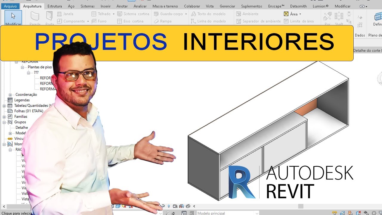 Como projetar um rack no Revit: Tutorial passo a passo - YouTube