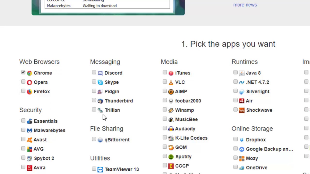 Ninite.com | Multiple App installer | Install many apps at the same ...