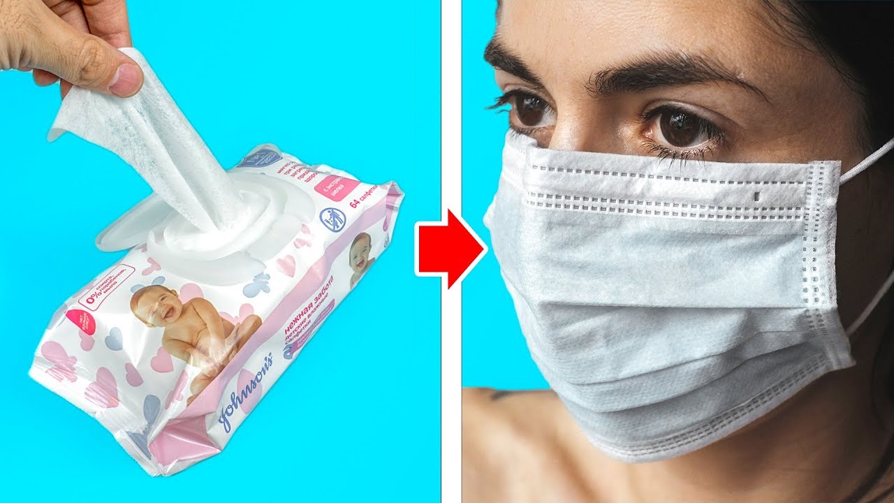 10 DIY PROTECTION MASKS IDEAS (FOR USE IN URGENT SITUATION) - YouTube