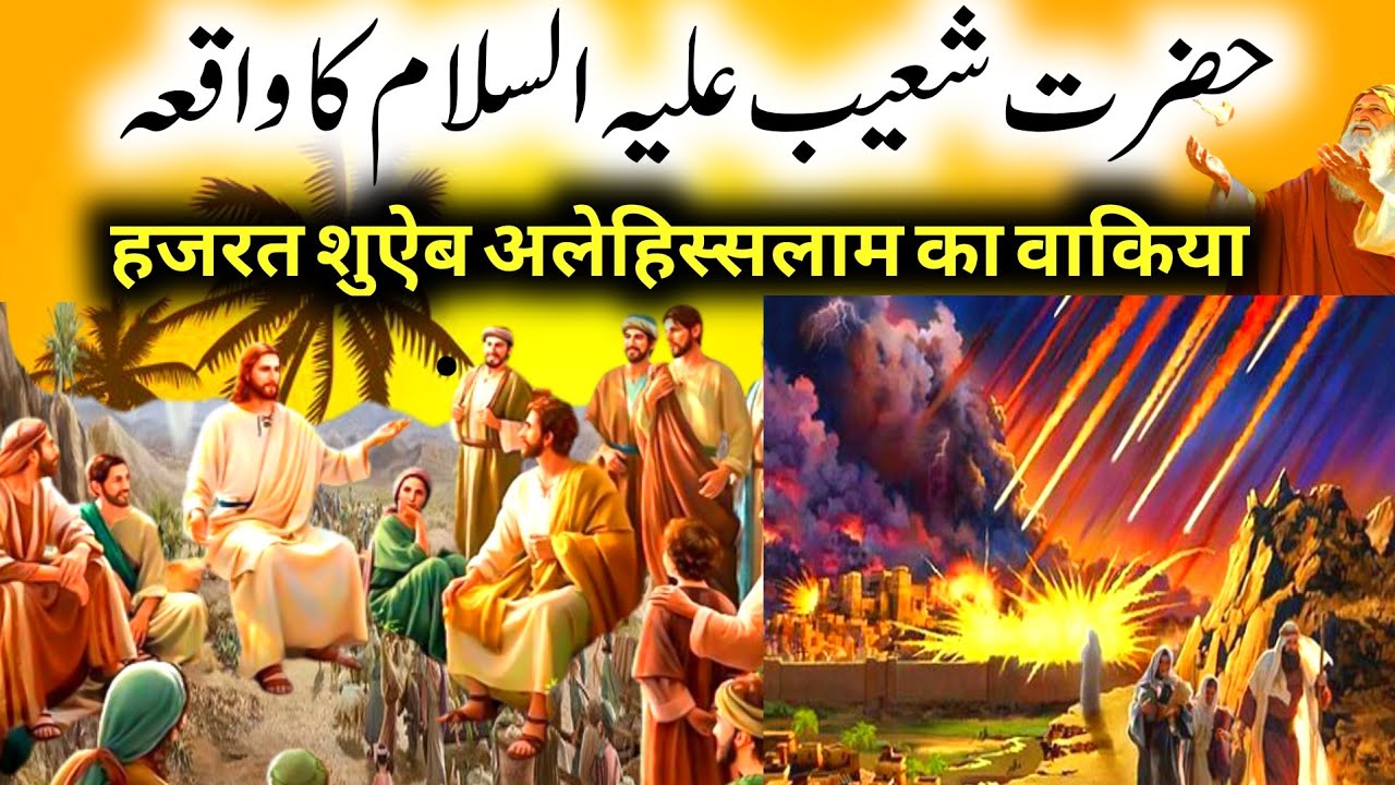 Hazrat Shoaib (AS) Ka Waqia | Story Of Prophet Shoaib | Life of Prophet ...