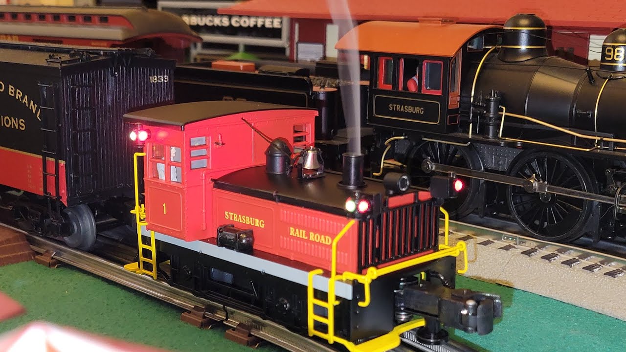 Strasburg Railroad #1 Plymouth Switcher Engine K-Line - Unboxing ...