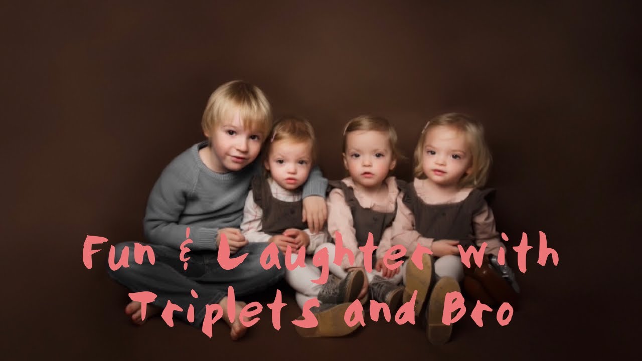 COMEDY CLIP, LAUGHS, TRIPLETS KISSES & CUTENESS - YouTube