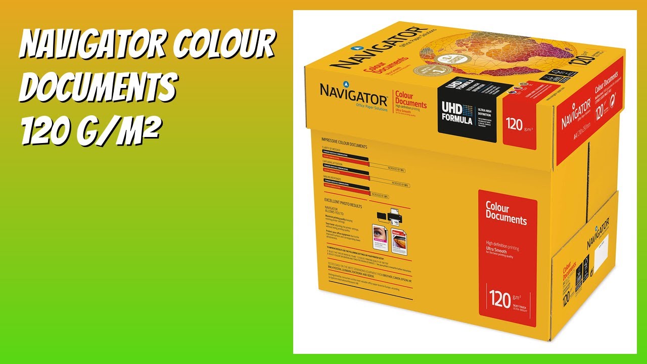 RESEÑA (2026) : NAVIGATOR Colour Documents 120 g/m². DETALLES - YouTube
