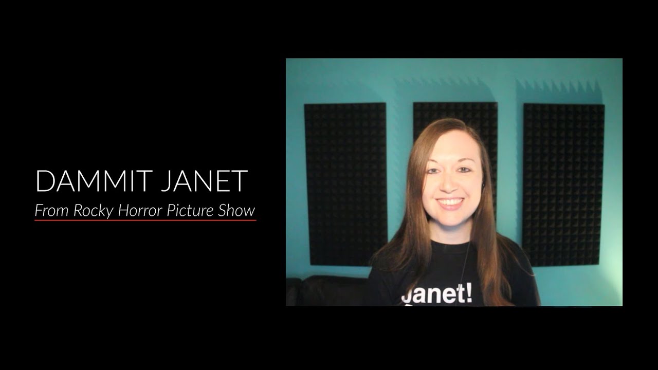 Sing with Me: Dammit Janet from The Rocky Horror Picture Show - YouTube
