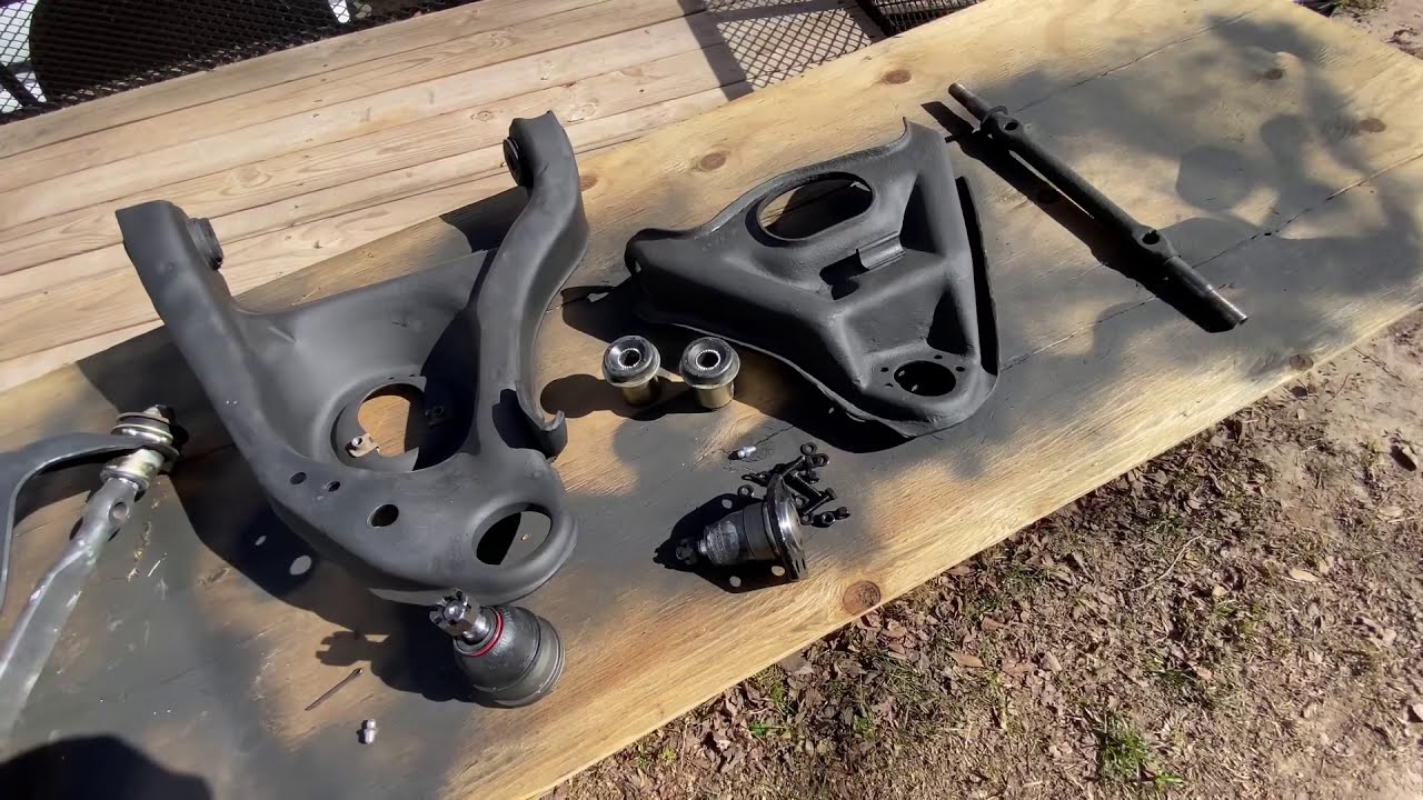 96 Chevy Impala SS LS Swap Build: Suspension Work - YouTube