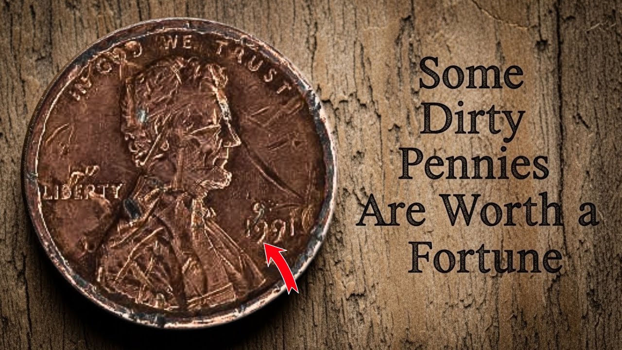 Don’t Clean These Pennies! Some Dirty Pennies Are Worth a Fortune - YouTube