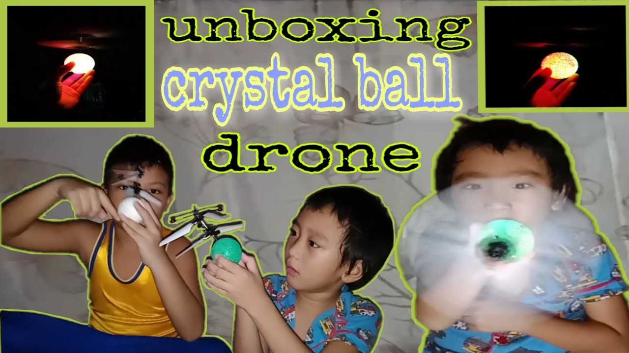 Crystal Ball Drone (unboxing) - YouTube