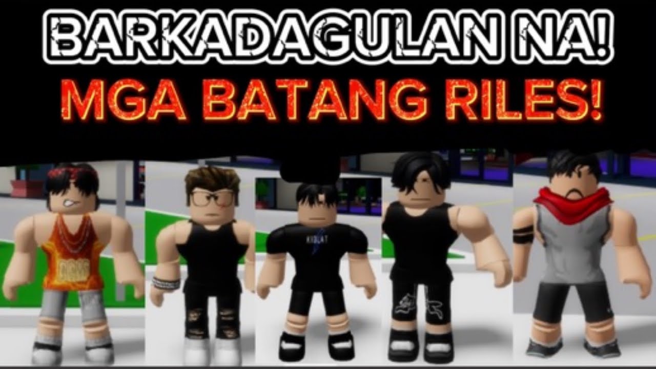 MGA BATANG RILES | Roblox Pinoy - YouTube