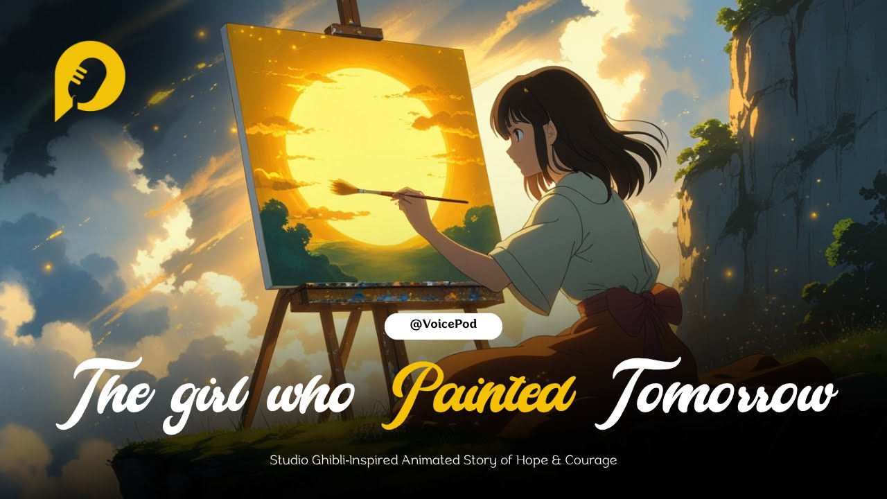 The Girl Who Painted Tomorrow | Studio Ghibli-Inspired Animated Story ...