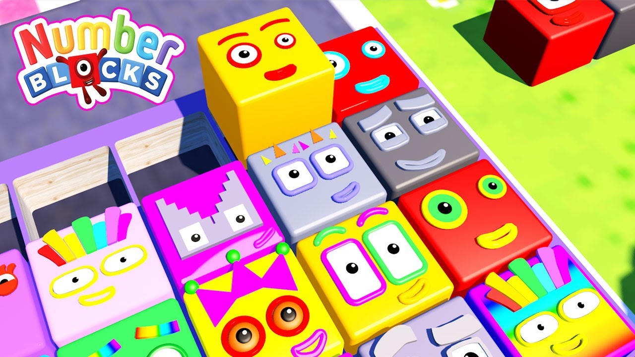 Counting block 1 - 100 - YouTube