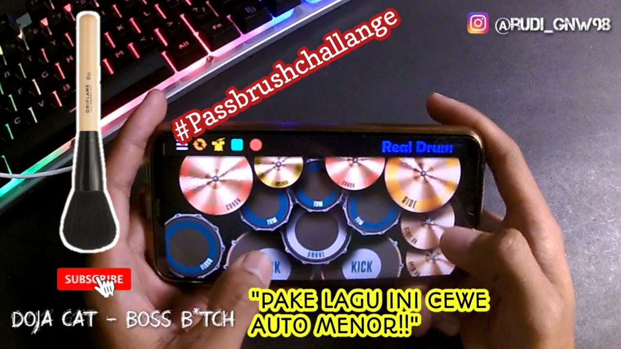 DOJA CAT - BOSS B*TCH (REALDRUM COVER by DUA JEMPOL) - YouTube