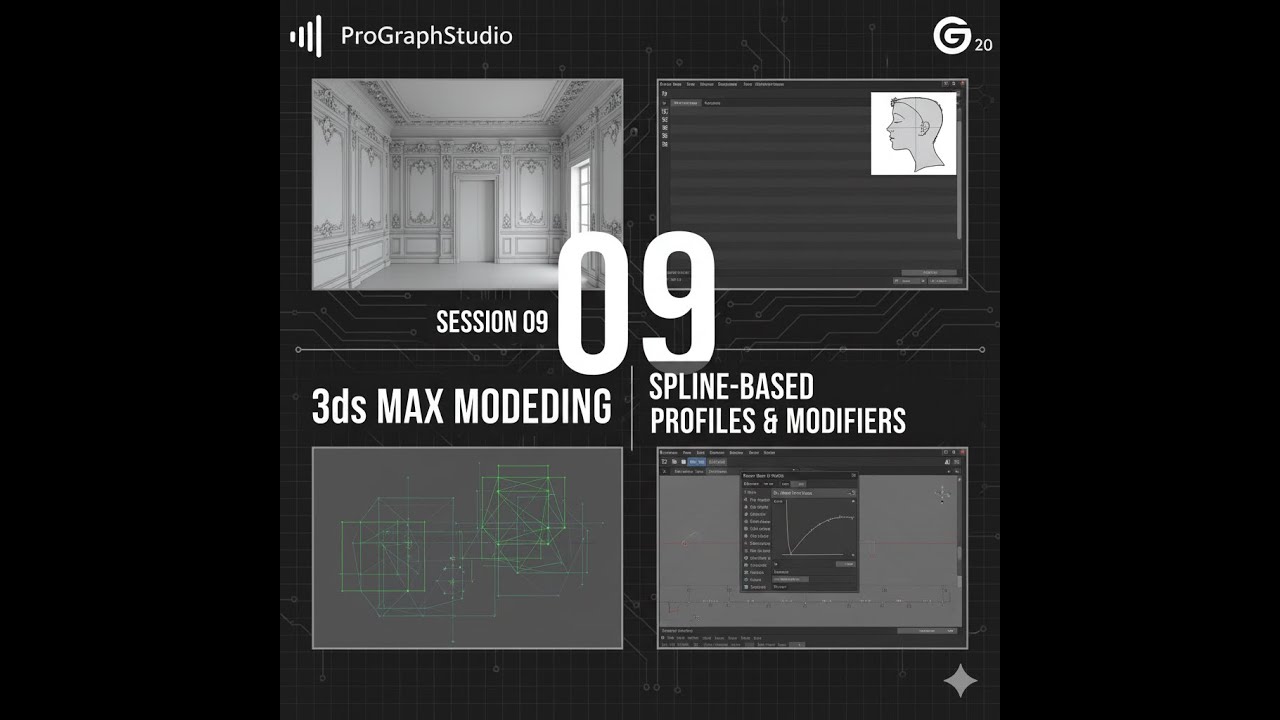 3ds Max Episode 09 Graph Modeling - YouTube