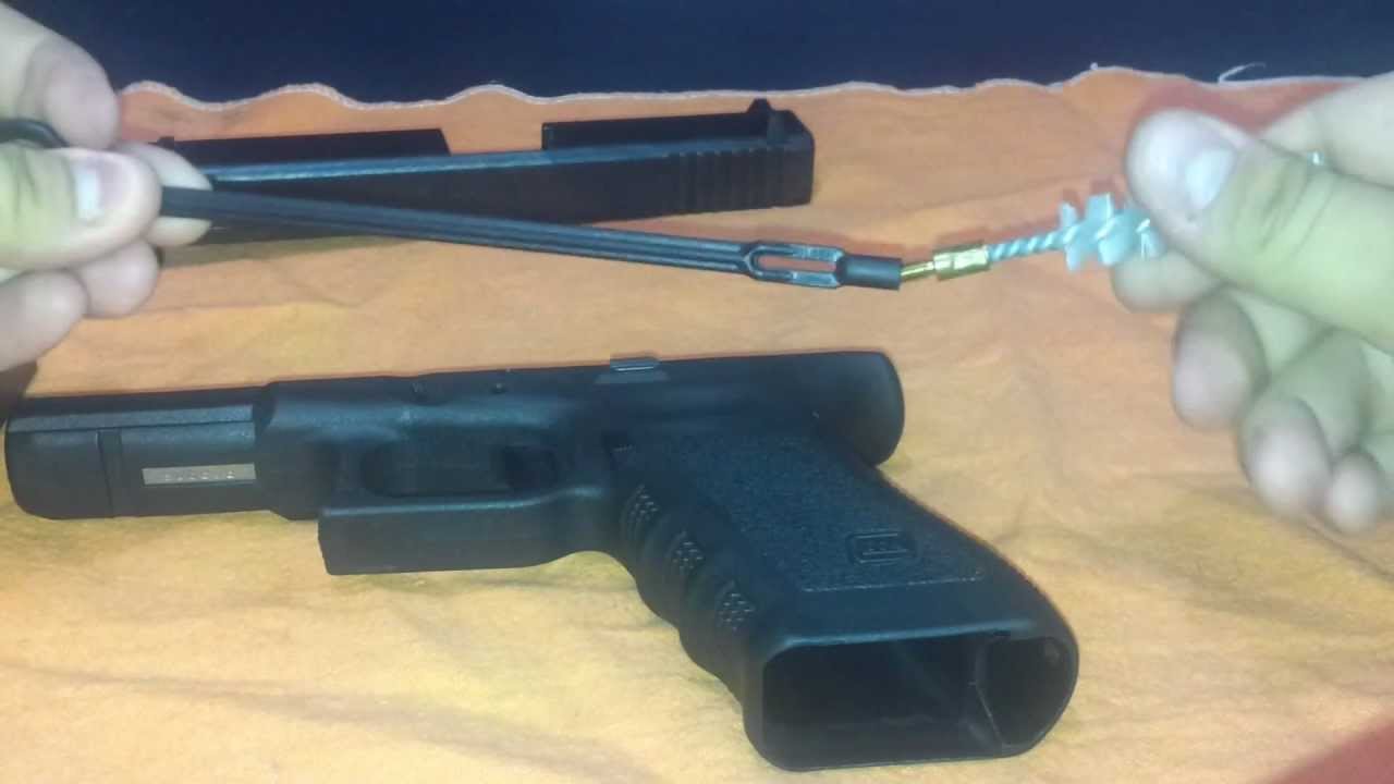 Glock 17 9mm Limpieza Desarme - Cleaning Field Strip - YouTube