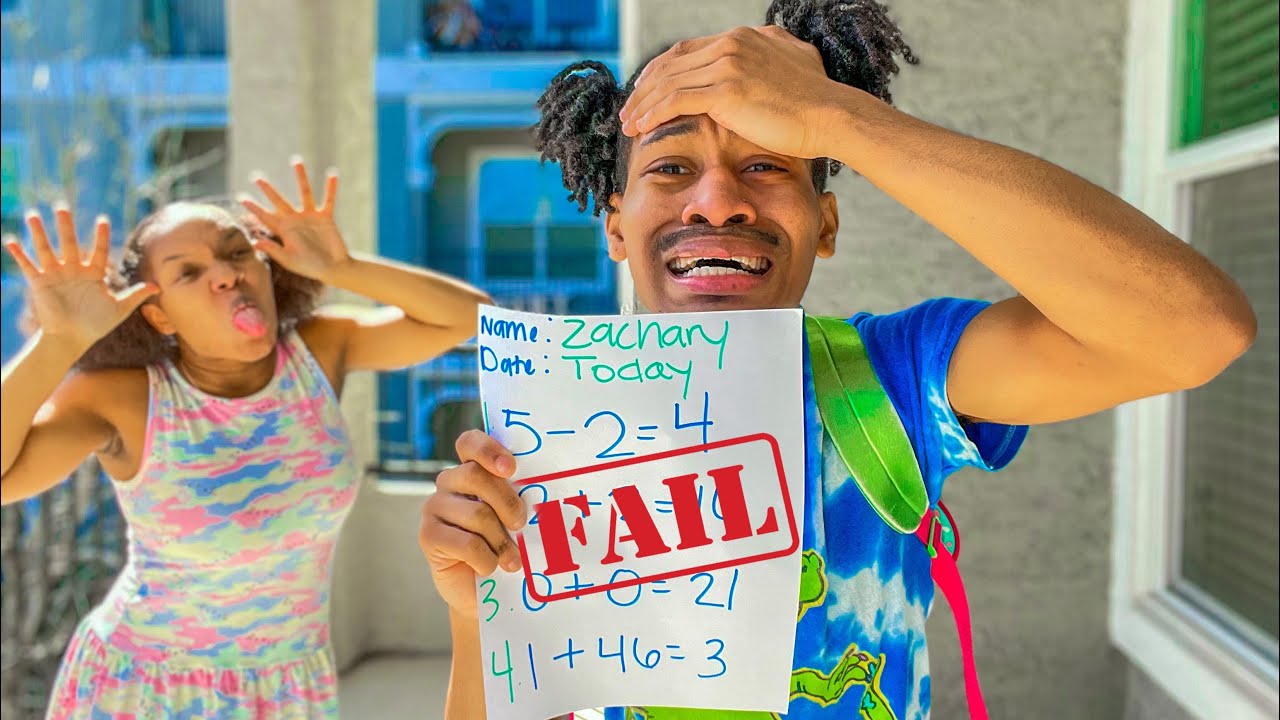 MEAN SIBLING BULLIES Brother For BAD GRADE, What Happens Next Is ...