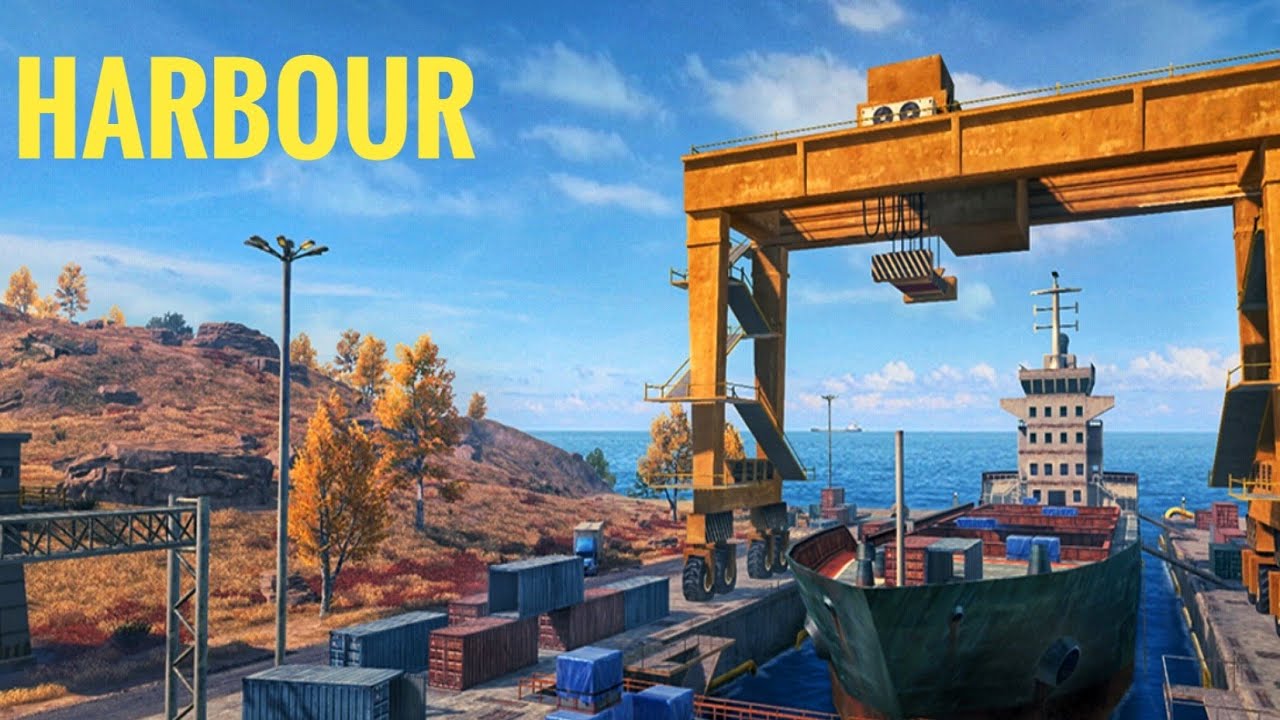 Call Of Duty Battle Royale New Location (HARBOUR) Explore - YouTube