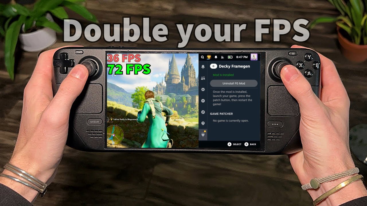 FSR 3 frame gen is now on Steamdeck and Bazzite! - YouTube