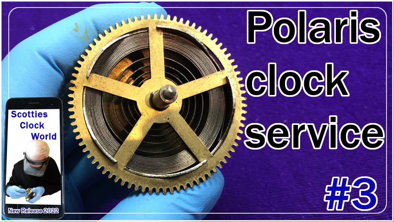How to service a Polaris 15 day clock - #3 - YouTube