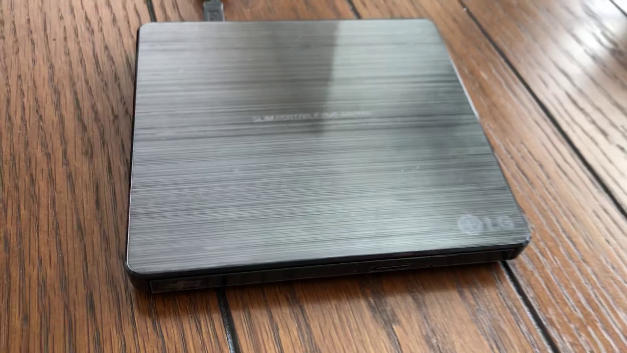 LG SLIM PORTABLE DVD WRITER ( CHARCOAL GREY/BLACK/SILVER COLOR) REVIEW ...