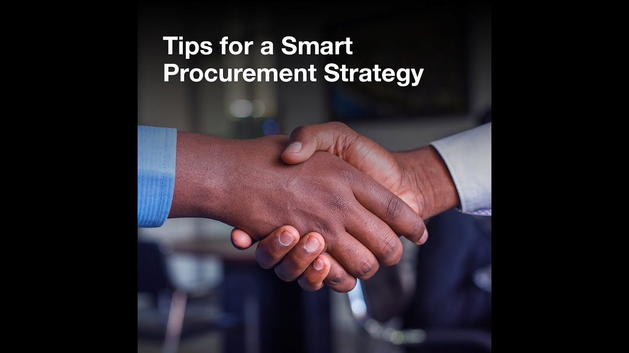 Tips for A Smart procurement Strategy - YouTube