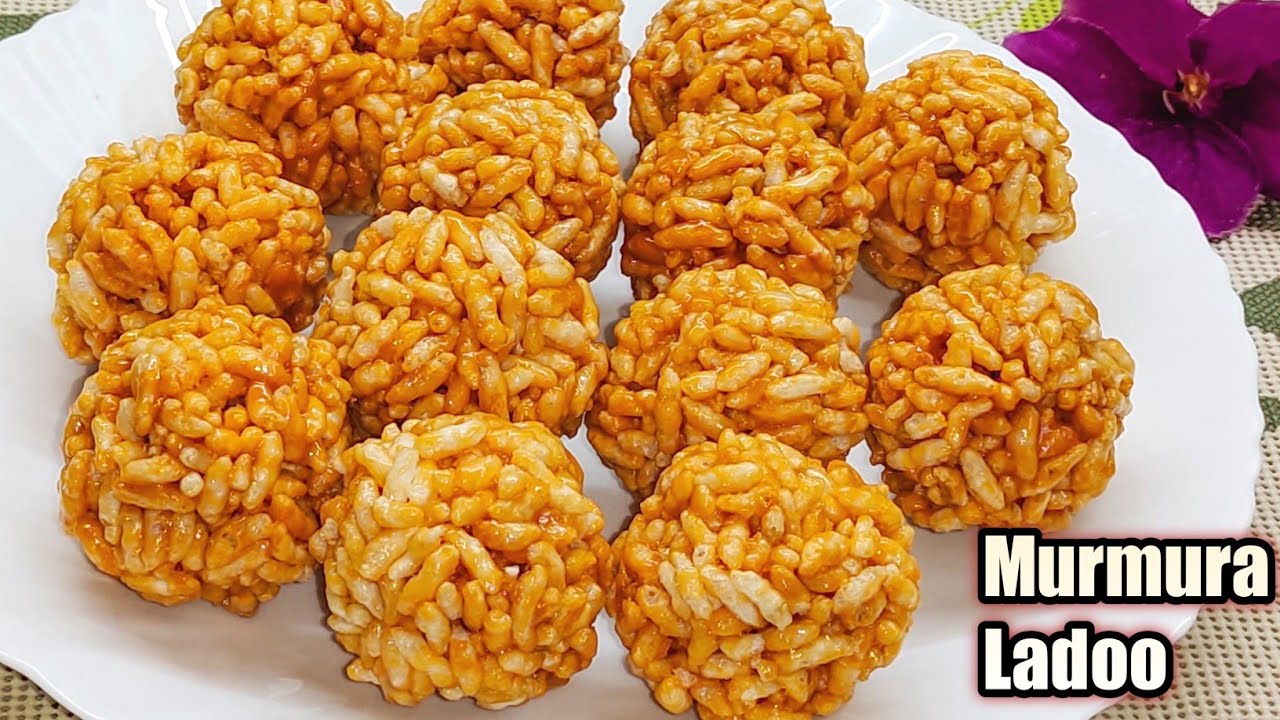 Murmure Ke Laddu | Murmura Ladoo | Dilli Ke Lazeez Khane - YouTube
