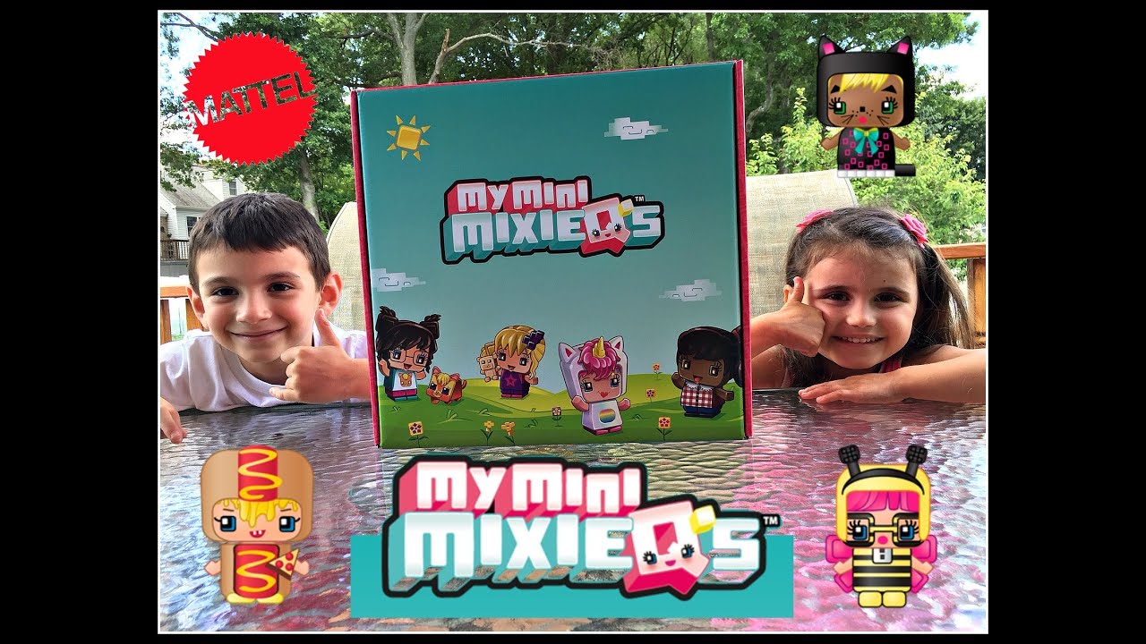 Big MY MINI MIXIE Q'S Opening!! Cafe Mini Room, Park Playset, 5 Blind ...