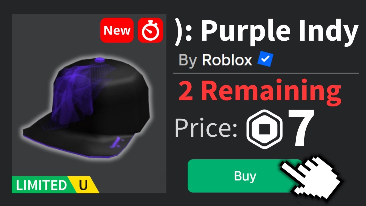 This Roblox LIMITED Sold Out In 5 SECONDS... - YouTube