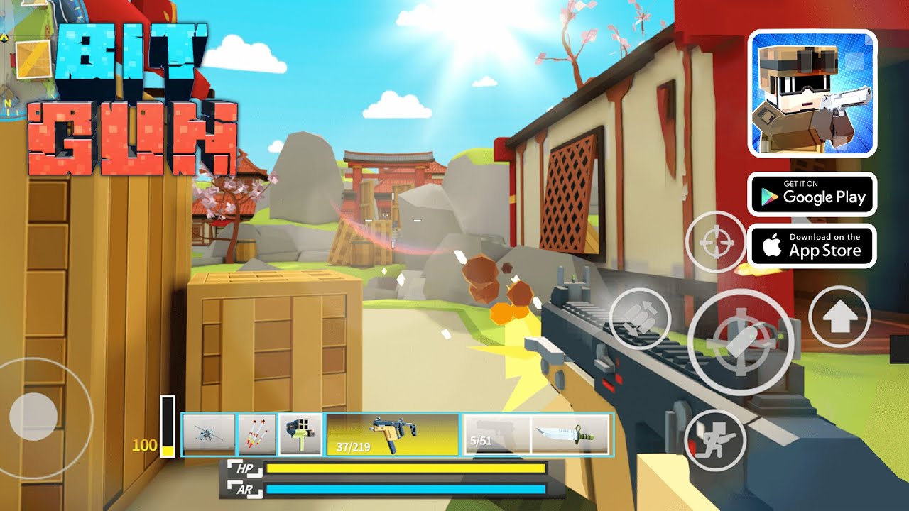 Bit Gun - Online Shooting Gameplay (Android, iOS) - YouTube