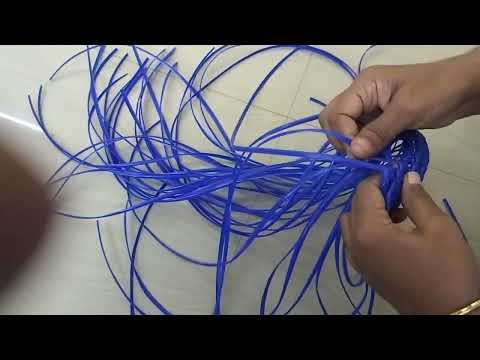 rectangle shape wire basket weaving /wire basket/wire bag/wire kudai ...