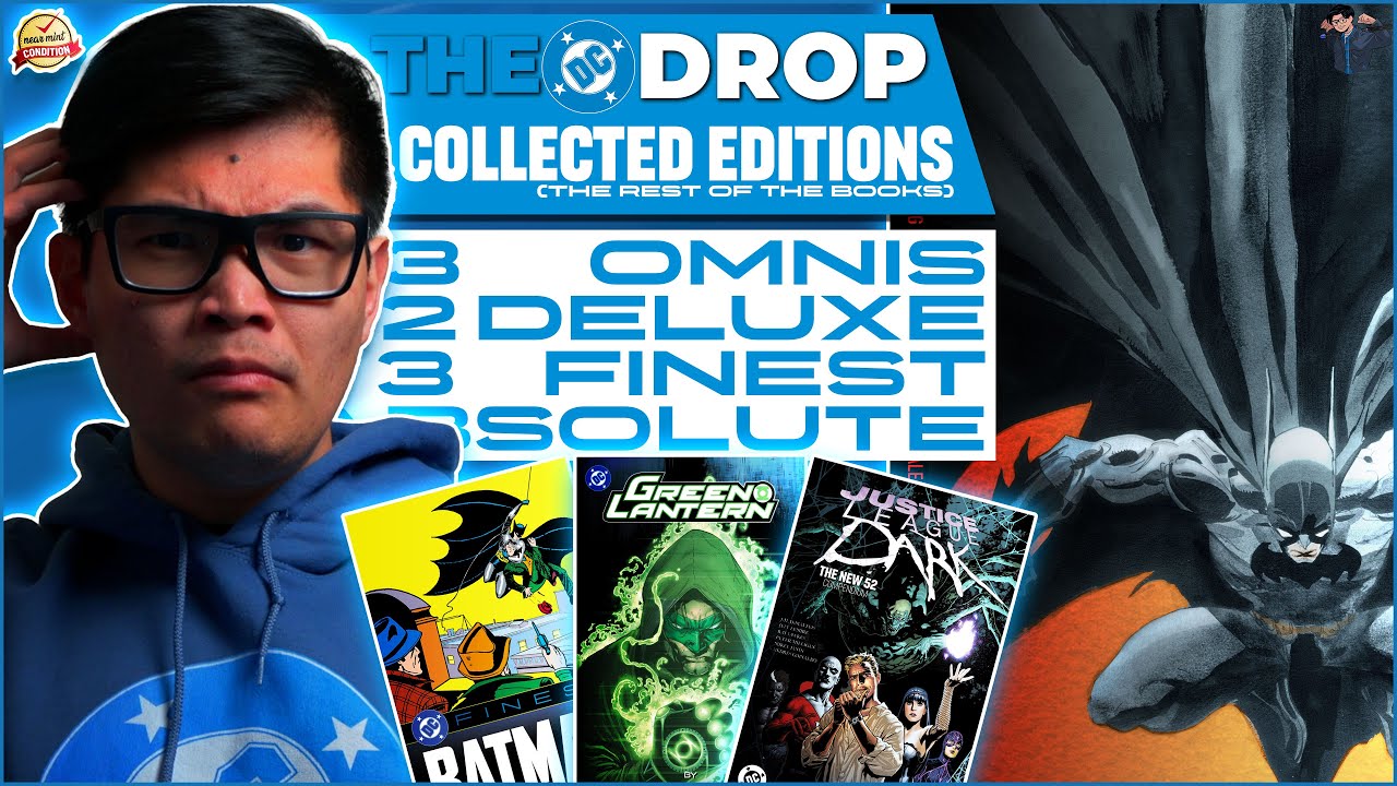 DC Comics Drop: 3 New Omnibus, 3 New DC Finest, 2 Absolute Reprints, 2 ...