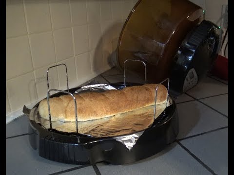 Pillsbury French Bread - NuWave Oven Heating Instructions - YouTube