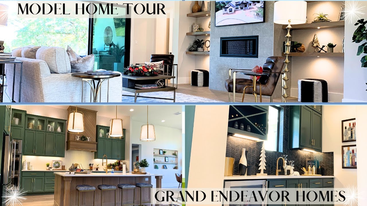 Amazing TX Model Home Tour! 3700 Sq FT Gorgeous 4 bdrm, 3.5ba w/Spa ...